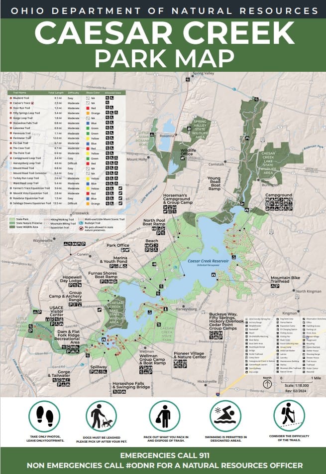 Caesar Creek State Park: Trail Guide & Fossil Hunt 2026